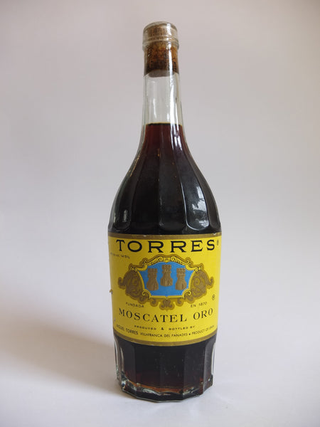Miguel Torres Moscatel Oro - 1970s (14.5%, 75cl) – Old Spirits Company