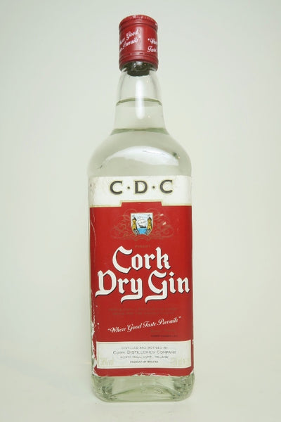 Cork Dry Gin - 1980s (38%, 70cl) – Old Spirits Company