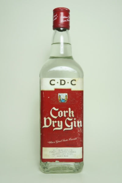 Cork Dry Gin - 1980s (38%, 70cl) – Old Spirits Company