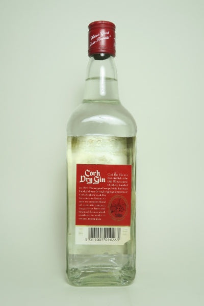 Cork Dry Gin - 1980s (38%, 70cl) – Old Spirits Company