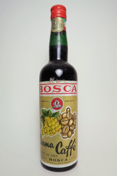 Bosca Crema Caffé Italian Aperitif - 1970s (ABV Not Stated, 75cl) – Old ...