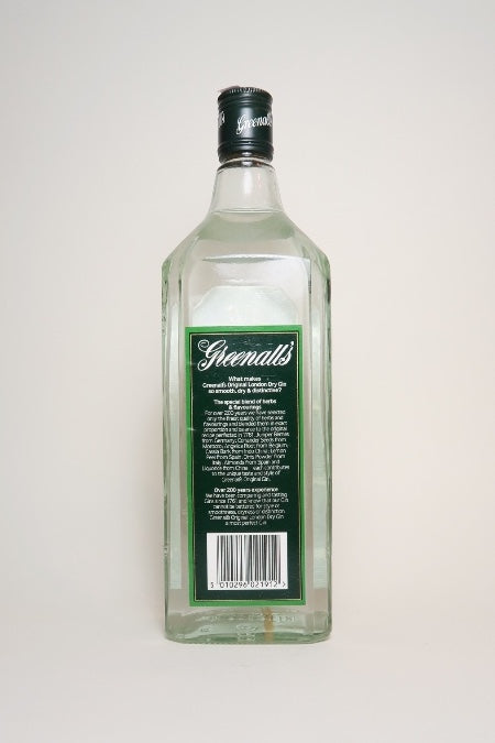 Gilbert & John Greenall's Original London Dry Gin - 1980s (40%, 100cl ...