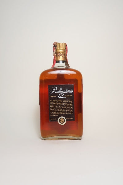 George Ballantine & Son's Ballantine's 12YO Very Old Blended Scotch Wh ...