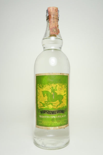 Polmos Varszawa Vodka - 1970s (45%, 75cl) – Old Spirits Company