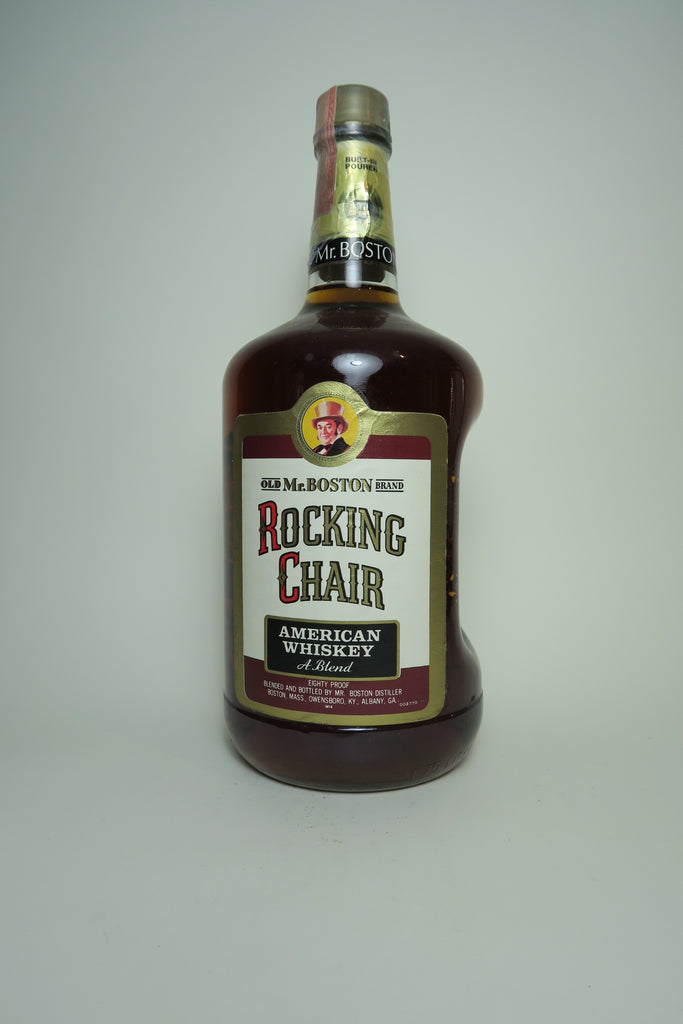 Mr Boston Rocking Chair Blended American Whiskey - Bottled 1981 (40% ...