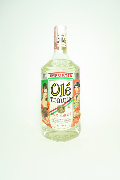 Olé Tequila Blanco - 1970s (40%, 75cl) – Old Spirits Company